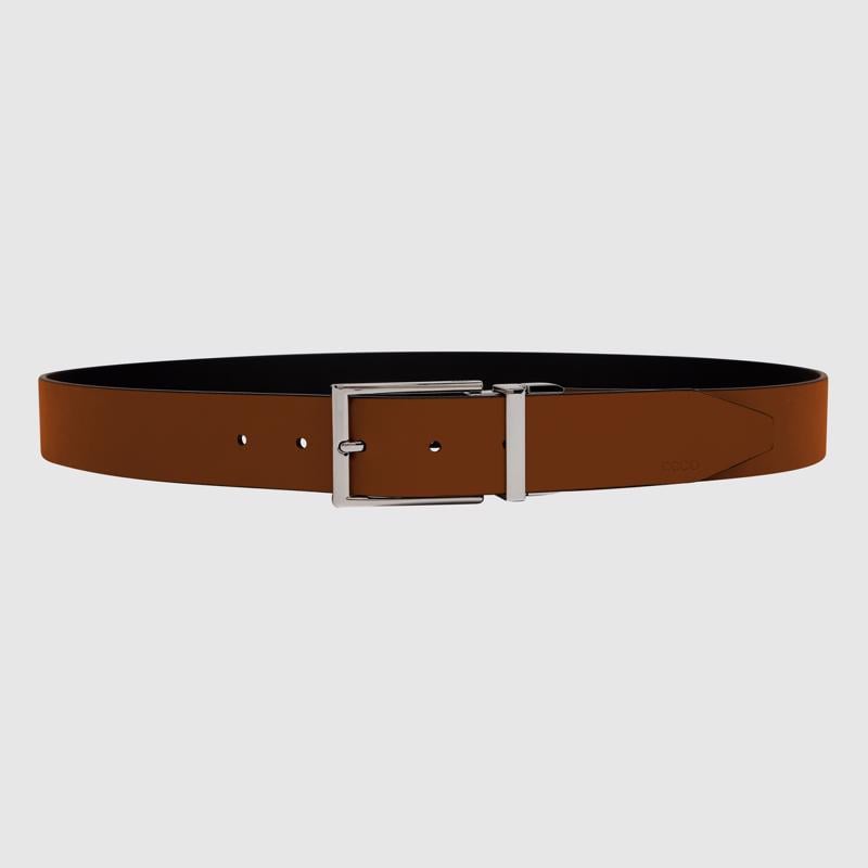 Siyah ECCO Belts Italian Reverse 910589291157 | Ecco