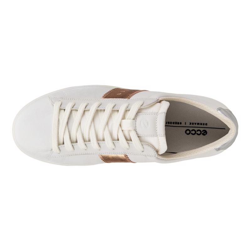 Beyaz Street Lite W White Ham Bronze Pure Whit | Ecco