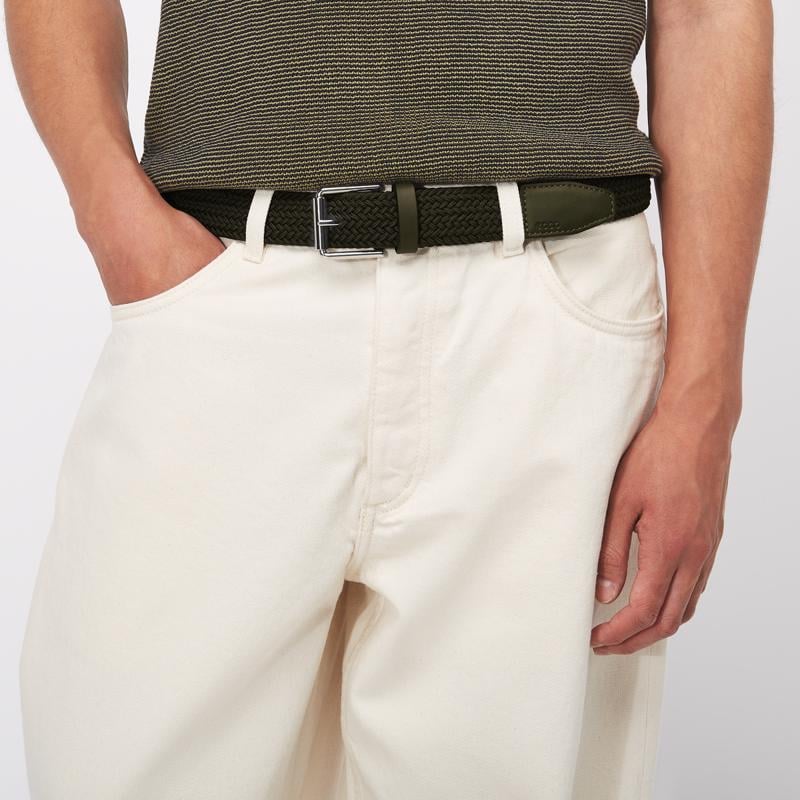 Yeşil ECCO Formal Braided Belt | Ecco